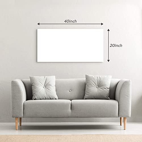 s Picture Wall Decor: Rustic Framed Painting 40 x 20 Inches Running ...