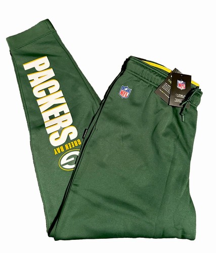 Nike NFL Green Bay Packers Team Issued Green Therma-Fit Sweat Pants Men ...