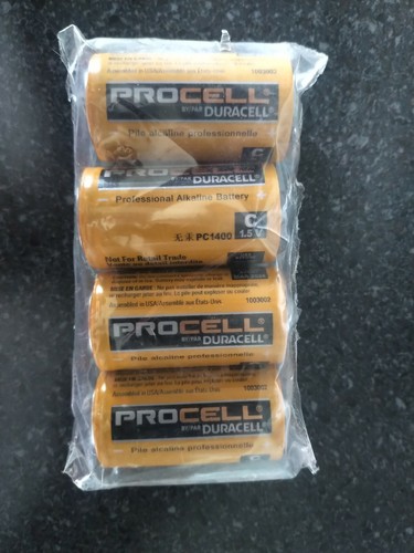 Duracell Procell Alkaline C Battery, 12/PK - PC1400 | eBay