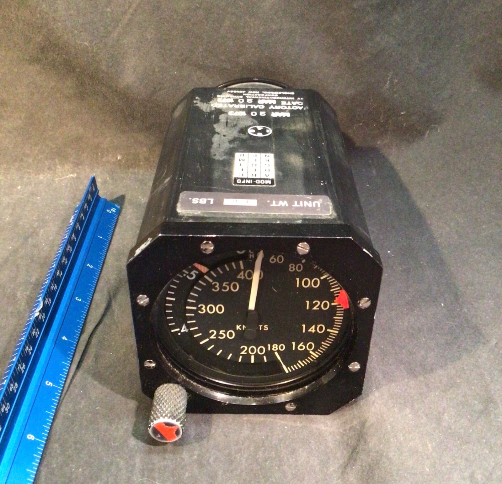 Intercontinental Dynamics Max Allowable Airspeed/Mach Indicator P/N ...