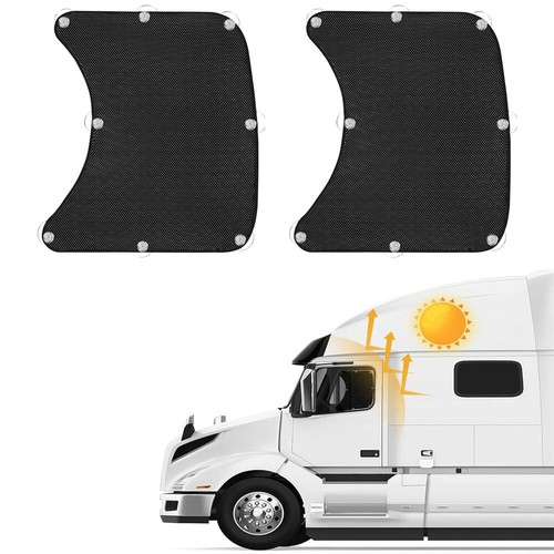 2 Pack 23.6x21.6inch Side Window Sun Shade Foldable for Kenworth RV ...