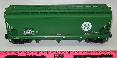 Lionel new BNSF 403697 3 bay covered hopper ACF | eBay