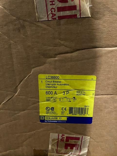 NEW LC36600 SQD Square D Circuit Breaker | eBay