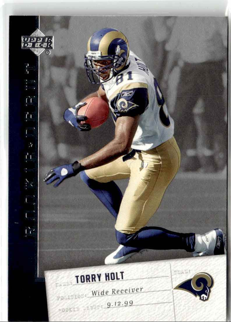 2006 UPPER DECK ROOKIE DEBUT TORRY HOLT RC ST. LOUIS RAMS #89 | eBay