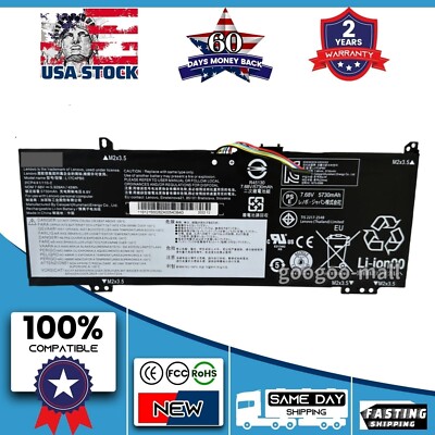 New Genuine L17C4PB0 L17M4PB0 OEM Battery for Lenovo Yoga 530-14IKB ...