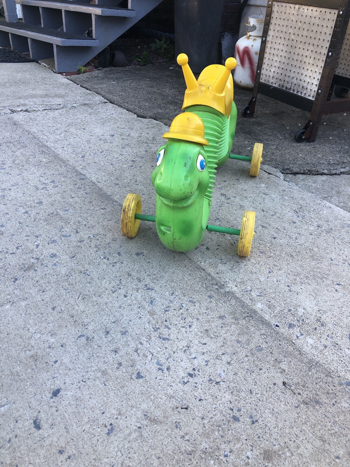 Vintage 1970s Hasbro Inch Worm Inchworm Ride On Toy | eBay