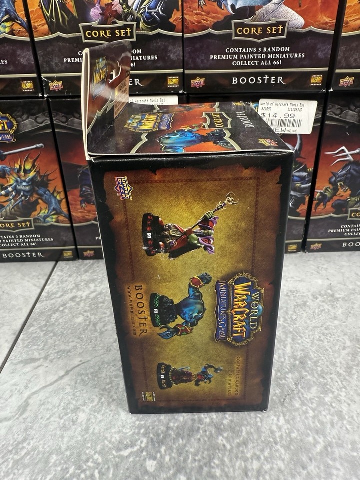 (1) World of Warcraft Miniatures Game - Core Set Booster Box - New ...