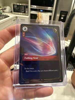 Riftbound Falling Star Card Origins OGN 029/298 League Of Legends ...
