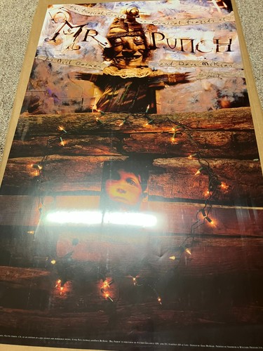Mr. Punch Neil Gaiman/Dave McLean Signed #737/2000 Comic Poster 22x36 ...
