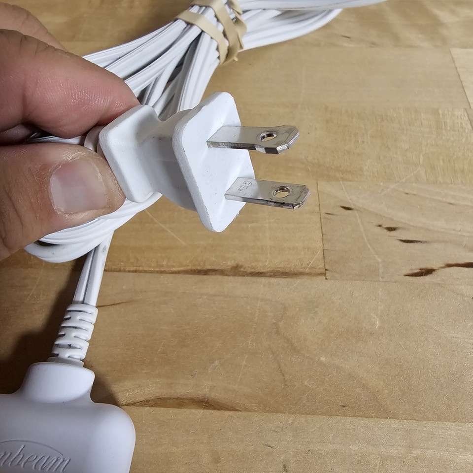 Sunbeam TCC23XL 5-Prong Electric Heated Throw Blanket Controller Power ...