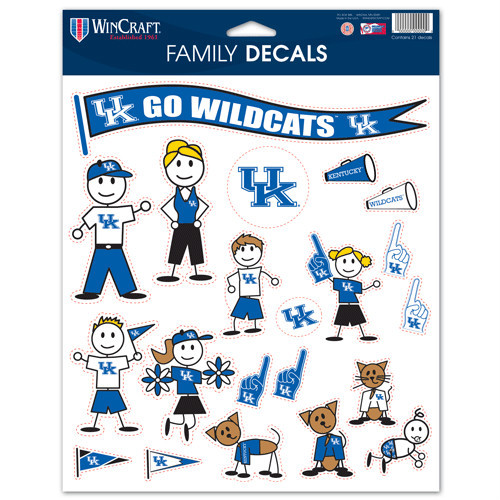 UK Kentucky Wildcats Family Sticker Set Decals | eBay