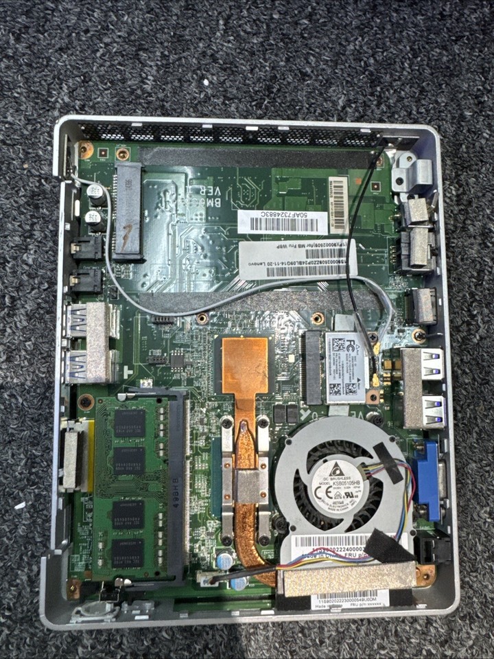 Original Lenovo Ideacentre Q190 1.6Hz 4GB Windows 8 Mini Desktop As Is ...