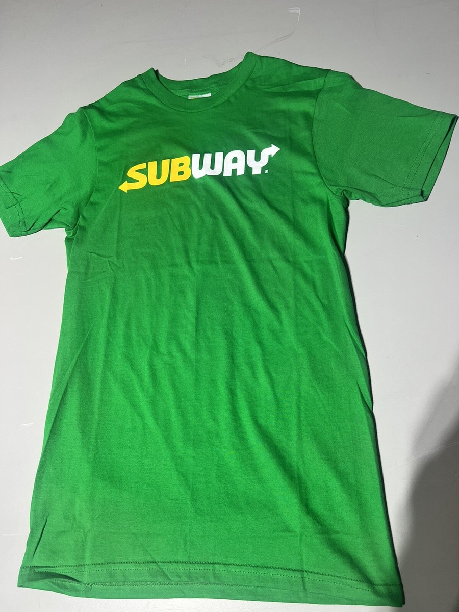 Subway Shirt Sizes
