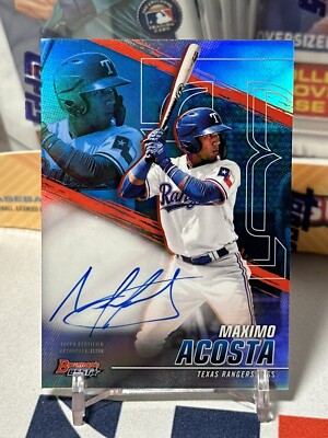 2021 Bowman's Best of 2021 Auto Refractor - Maximo Acosta - #B21-MA ...