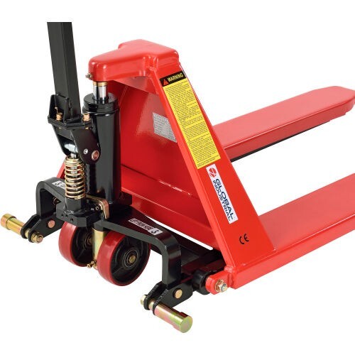 NEW! Manual High-Lift Skid Jack Truck, 3300 Lb. Capacity, 21" x 45 ...