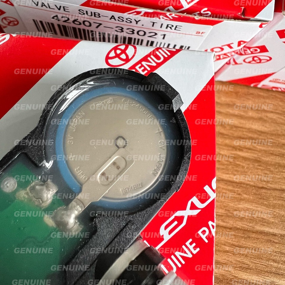 4X TPMS Sensor 42607-33021 PMV-107J Fit Toyota Lexus Tire Pressure ...