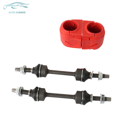 Front Sway Bar Links W/Bushings K750362/K200846 For 2009-2014 Ford F ...