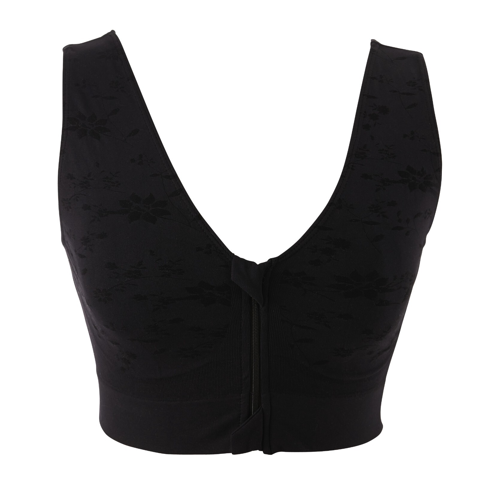 Ladies Front Fastening Bra Set of 3 Machine Washable Comfy & Supportive ...