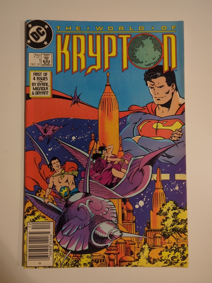 The World of Krypton 1-4 Complete Series DC Comics 1987 Mike Mignola ...