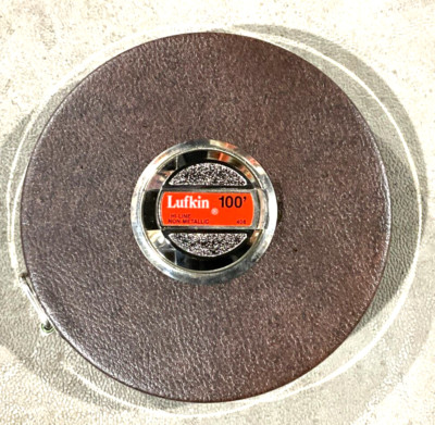 Lufkin 100’ tape measure, Engineers Non-Metallic 406 | eBay