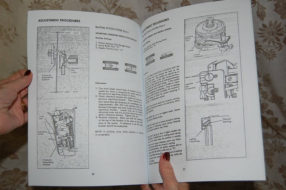 Professional Full Edition Service Manual for Singer 750, 756, 758 ...