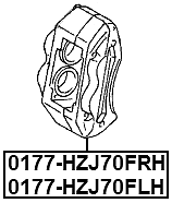 Front Right Brake Caliper Assembly Fits Toyota 47730-60120 | eBay