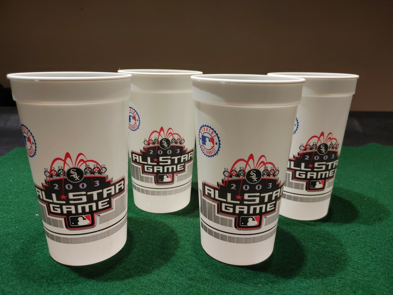 Set of 4: 2003 MLB All Star Game souvenir cups | eBay