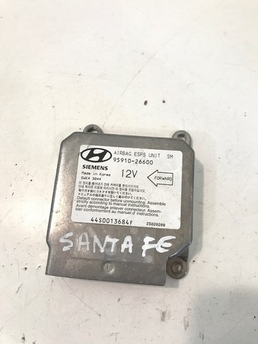Hyundai Santa Fe Air Srs Control Unit-Ecu 95910-26600 5Wk43044 Genuine ...