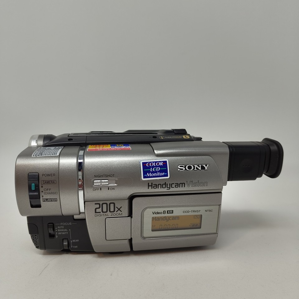 Sony Handycam CCD-TRV37 NTSC Vision Video Hi8 XR Camcorder w/ Carry Bag ...