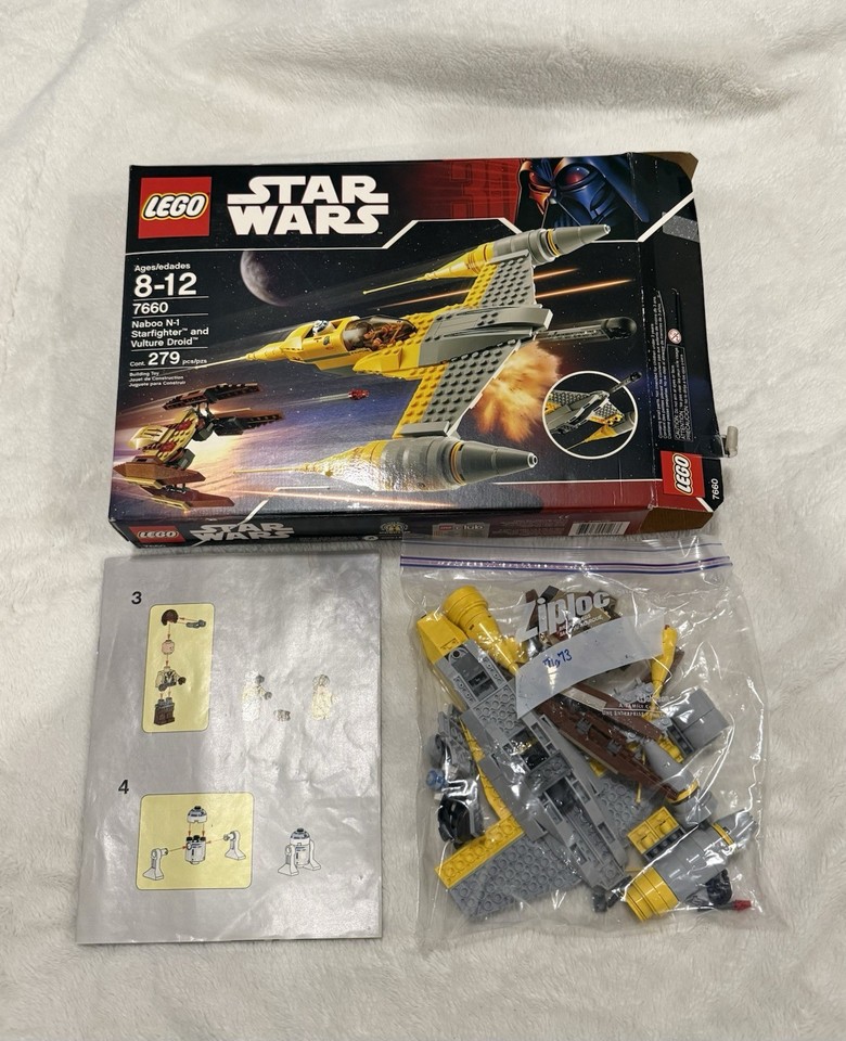 LEGO Star Wars Lot 6 Sets 7660 7656 7250 75000 7654 7668 Boxes ...