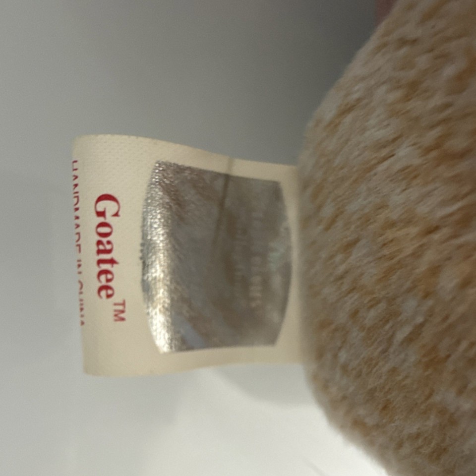 Ty Beanie Baby Goatee - 1998 - P.E. Pellets - Hologram Tush Tag ...