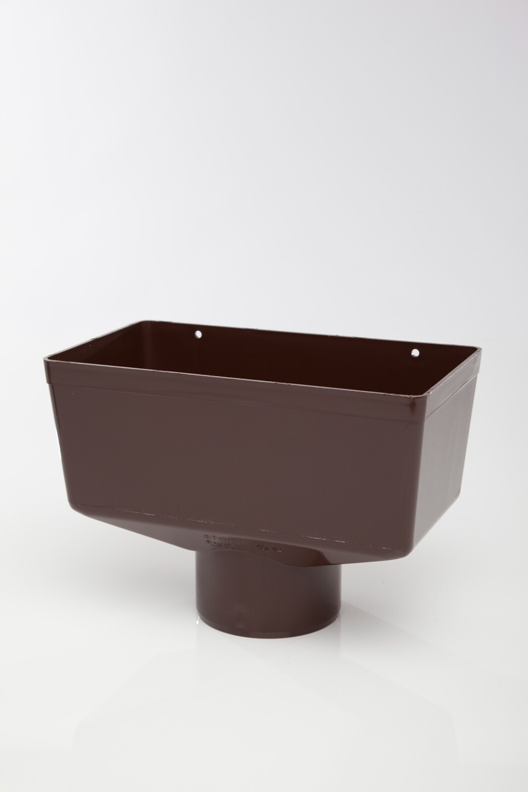 Polypipe 110mm Large Down Pipe Gutter Hopper Head in Black, Grey, Brown ...