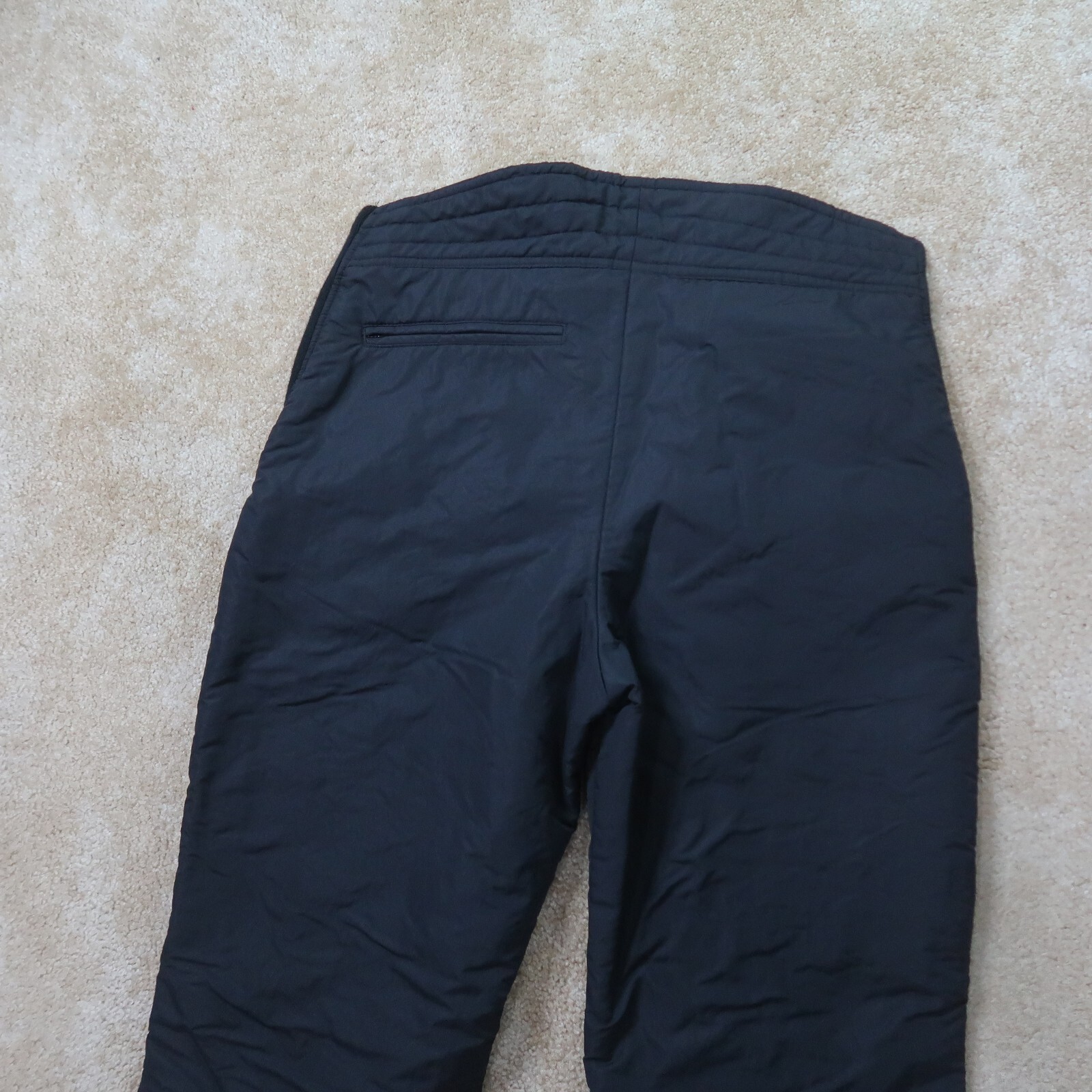 Vintage Activa snowboard Ski Pants Men's Large Black insulated winter ...