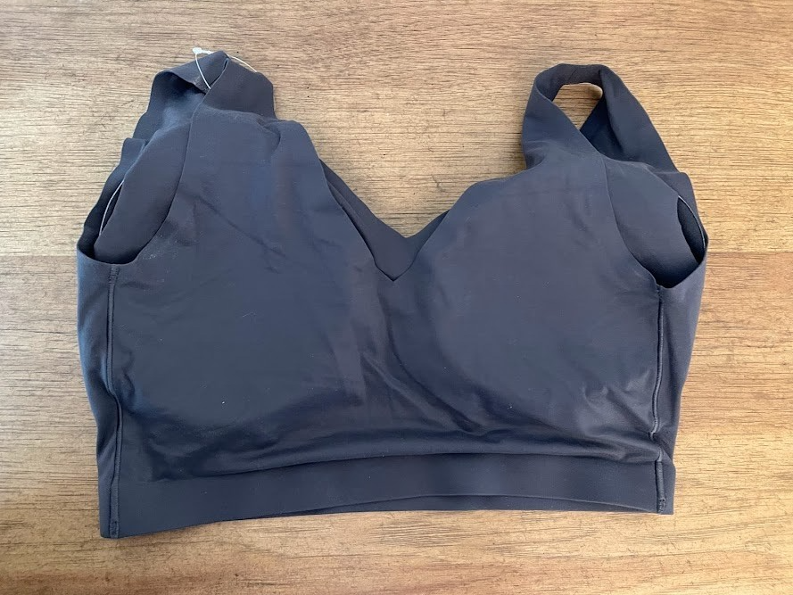 SOMA Pure Black Solid MEDIUM Enbliss Pullover Bralette Wireless ...