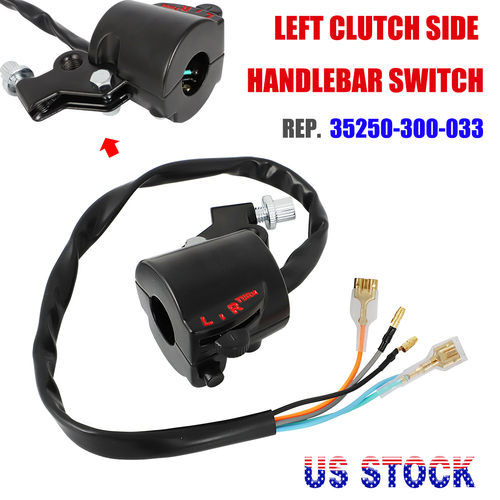For Honda CB CL 175 450 750 Left Horn Clutch Side Handlebar Switch ...
