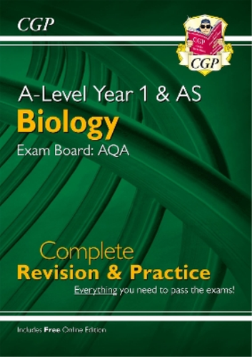 CGP Books A-Level Biology: AQA Year 1 & AS Complete Revisi (Mixed Media ...