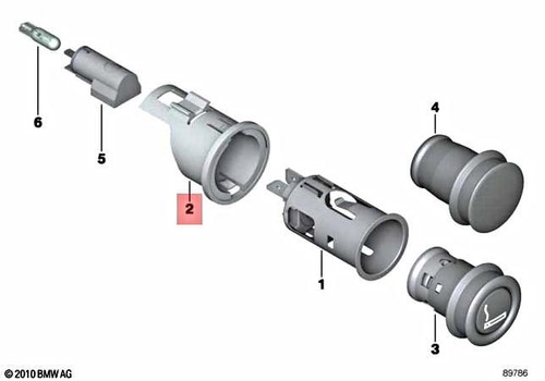 Genuine MINI BMW I Cooper JCW One I3 I3s F54 Luminous Ring Orange ...