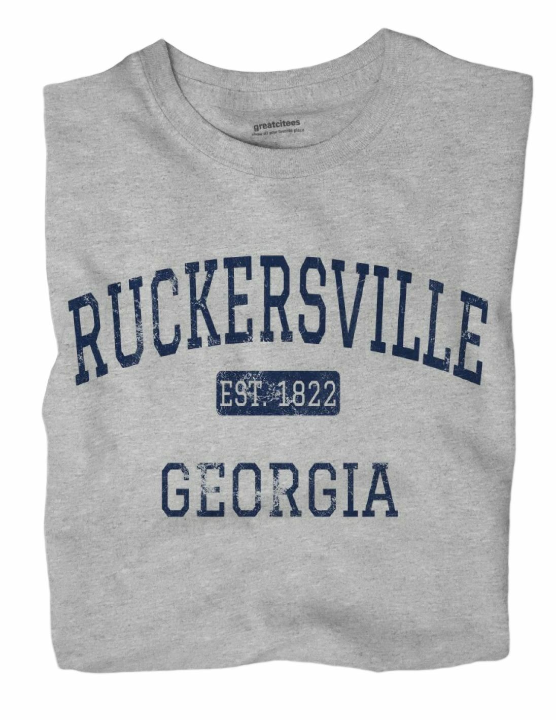 Ruckersville Georgia GA T-Shirt EST | eBay