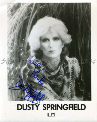 DUSTY SPRINGFIELD Signed 8x10 Photo Autographed Reprint | eBay