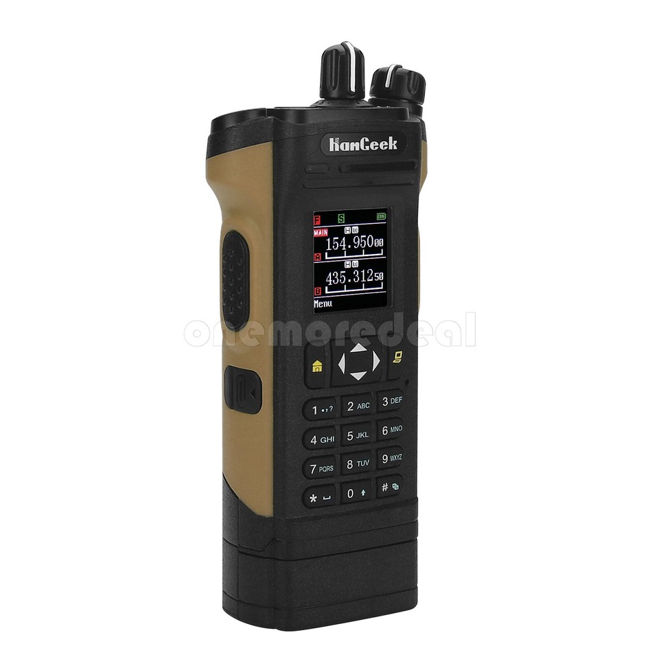 APX-8000 12W Dual Band Radio VHF UHF Walkie Talkie With Mic+Programming ...