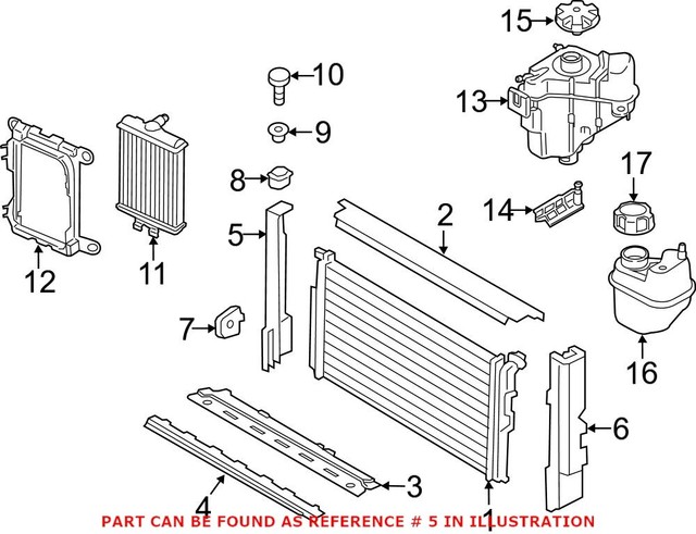 Genuine OEM Radiator for BMW 17118482625 for sale online | eBay