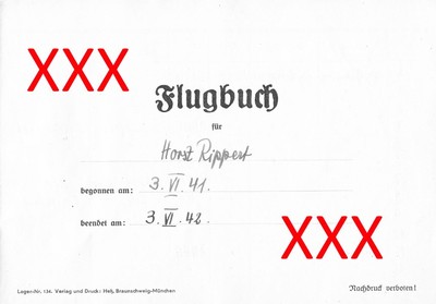 FLUGBUCH +TAGEBUCH von HORST RIPPERT, 1941-42, SAINT-EXUPÉRY - DOWNLOAD ...