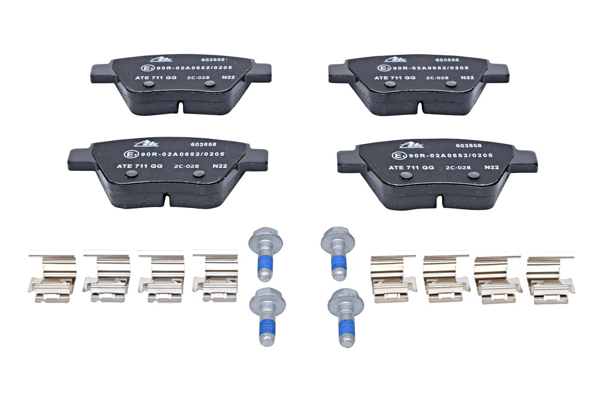 Disc Brake Pad Set ATE Fits VW SKODA AUDI SEAT Beetle Caddy III Eos ...