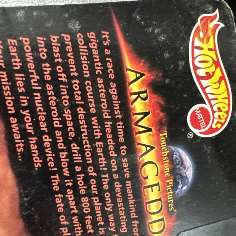 1997 Hot Wheels ARMAGEDDON Movie Action Sites Space Station Set New ...