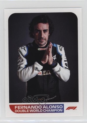 2021 Topps Formula 1 Album Stickers Fernando Alonso #119 | eBay