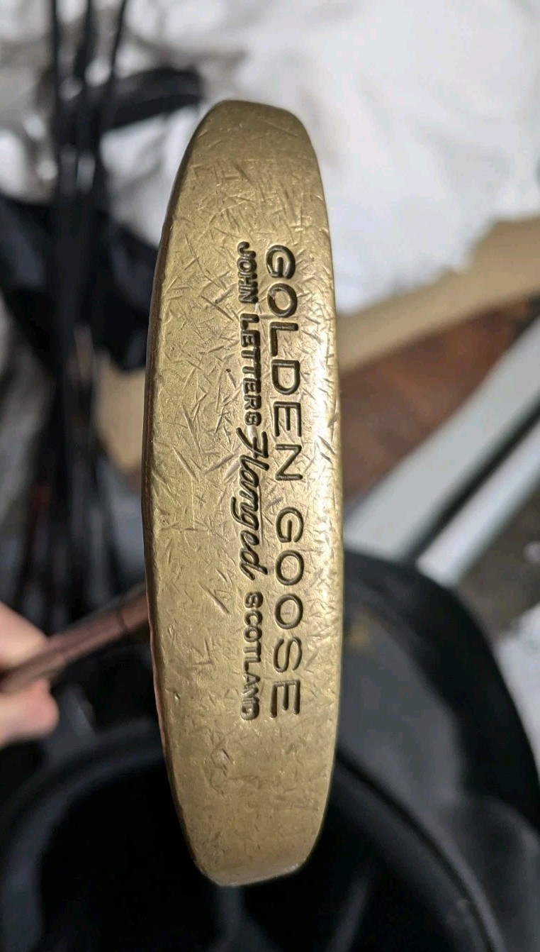 John Letters Golden Goose Putter - Made In Scotland - Collectible ...