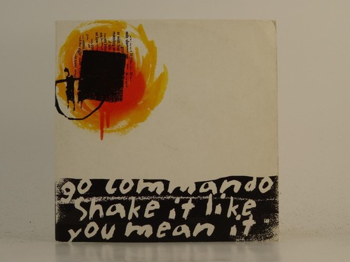 GO COMMANDO SHAKE IT LIKE YOU MEAN IT (H1) 4 Track Promo CD Single Card ...