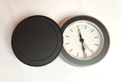 Giorgio Beverly Hills Travel Clock. Black Metal | eBay