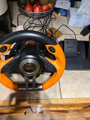PXN V3 Pro Steering, Gaming Racing Driving Wheel with Linear Pedals | eBay