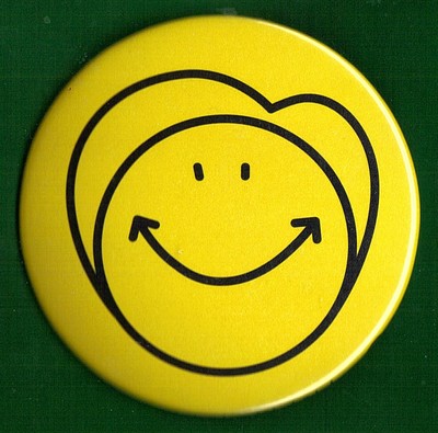 2016 Hillary Clinton 3" / Official "Smiley Face" Campaign Button(Pin41 ...